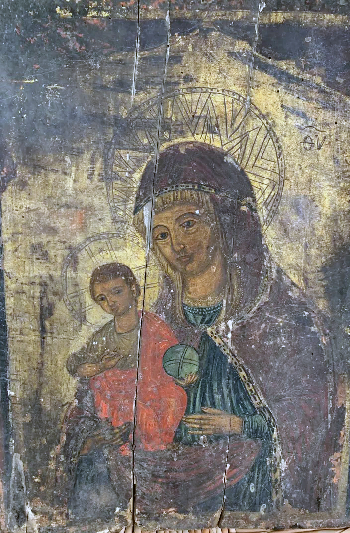 Παλιά εικόνα της Μεγαλόχαρης - Δόξες Αγήραντες του ΔεσποτάτουΔόξες ...